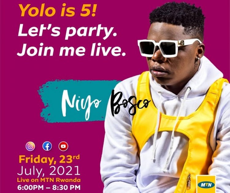 Niyo Bosco arataramira abanyarwanda mu birori byo kwizihiza isabukuru ...