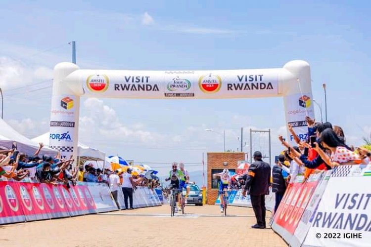 Umunyarwanda Mugisha Moise yegukanye agace ka nyuma ka Tour du Rwanda 2022 - Thechoicelive ...