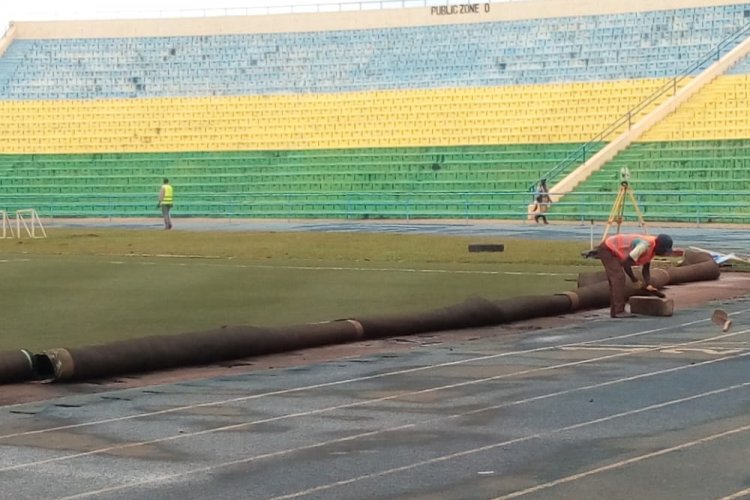 Ibikorwa byo kuvugurura stade ya Huye byatangiye(AMAFOTO ...