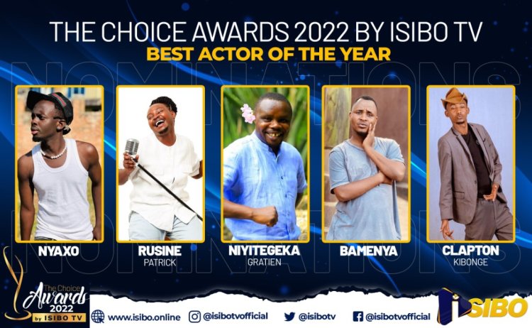 The Choice Awards 2022: Nyaxo , Bamenya, Kibonge, Papa Sava na Rusine ...