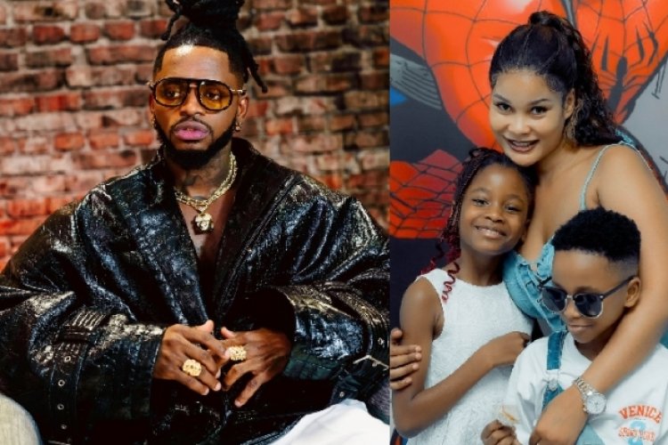 Diamond Platnumz akomeje gutera umugongo Hamisa Mobetto n'umuhungu we ...